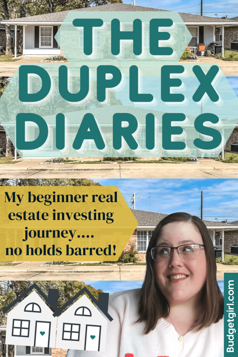 The Duplex Diaries: my beginner real estate journey - Budget Girl
