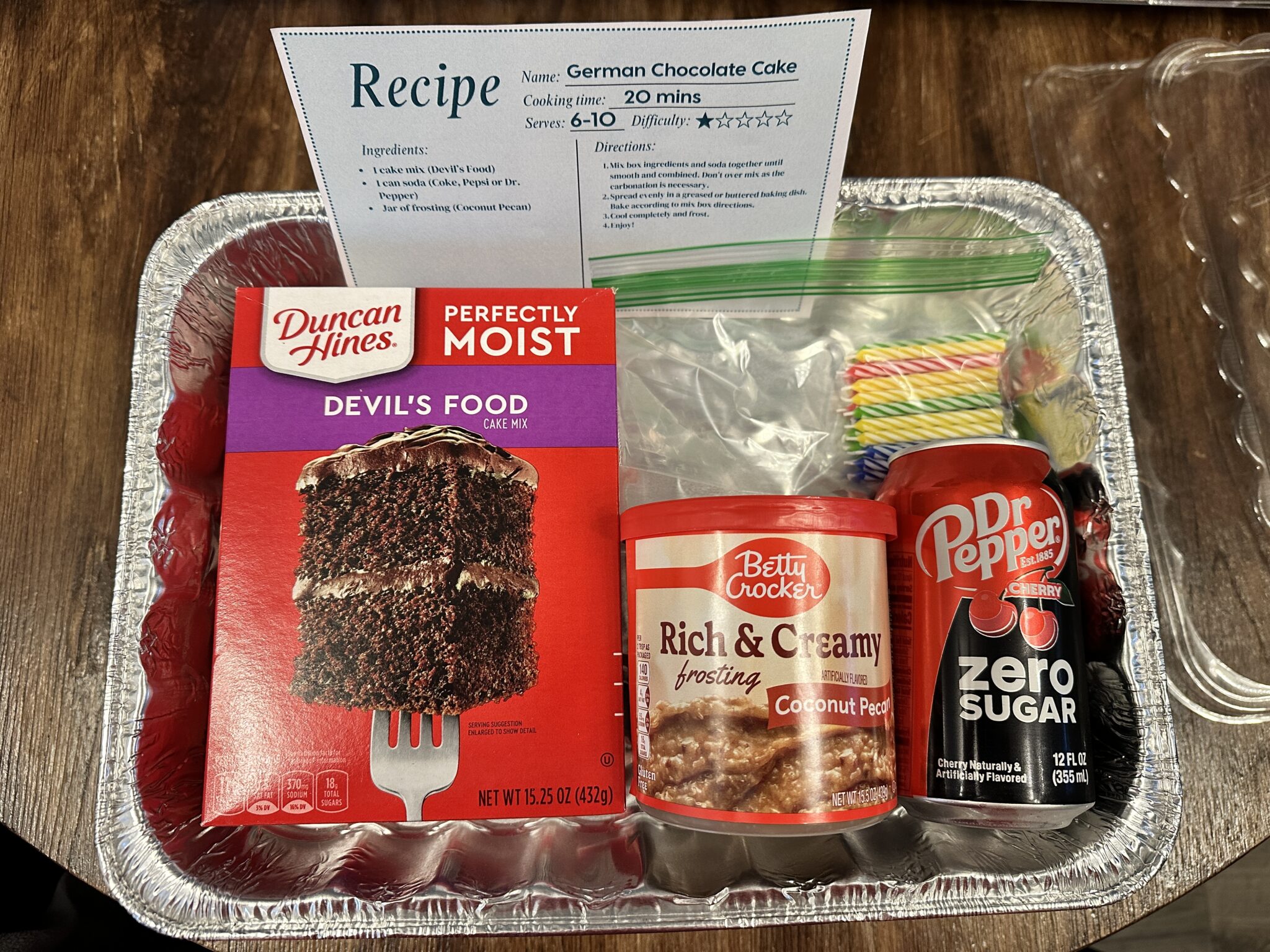 DIY Shelf Stable Cake Dessert Kits: Bake anytime without a grocery run ...