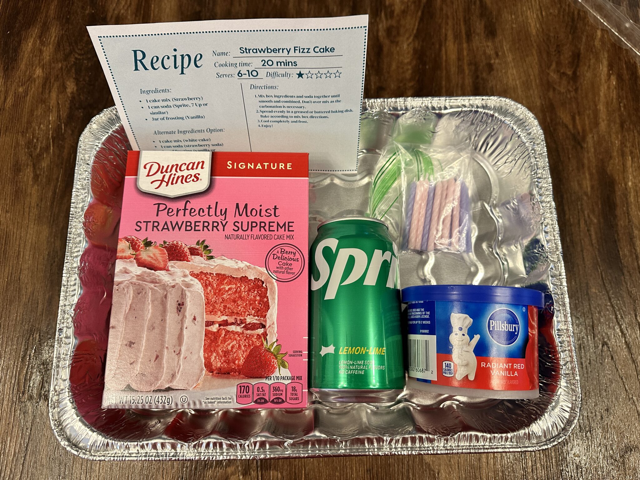 DIY Shelf Stable Cake Dessert Kits: Bake anytime without a grocery run ...